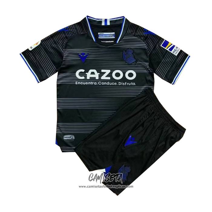 Segunda Camiseta Real Sociedad 2022-2023 Nino Segunda Camiseta Real Sociedad 2022-2023 Nino